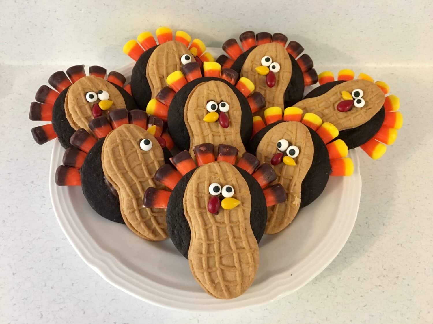 Thanksgiving Turkey Cookies