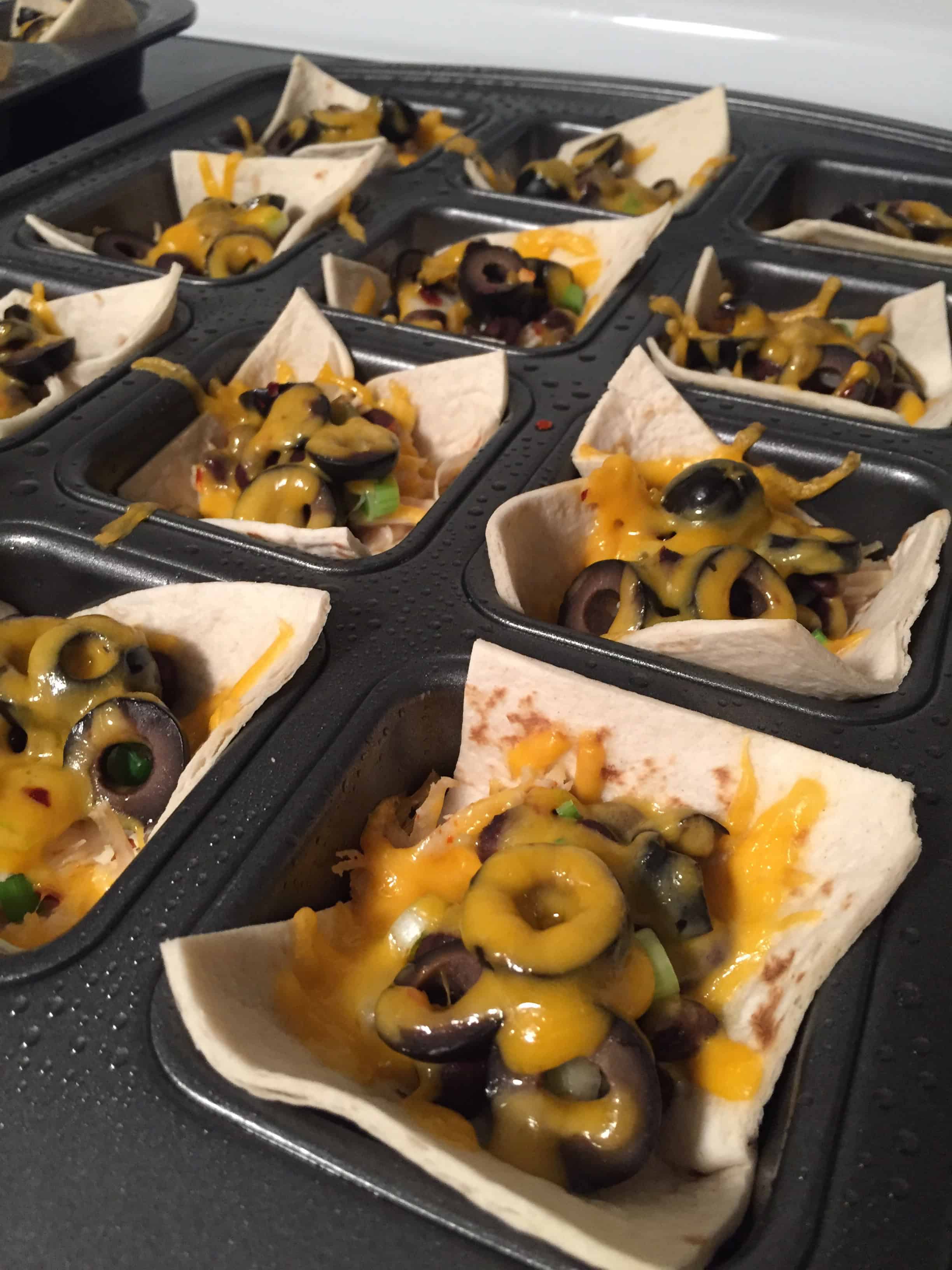Mini Chicken Taco Cups