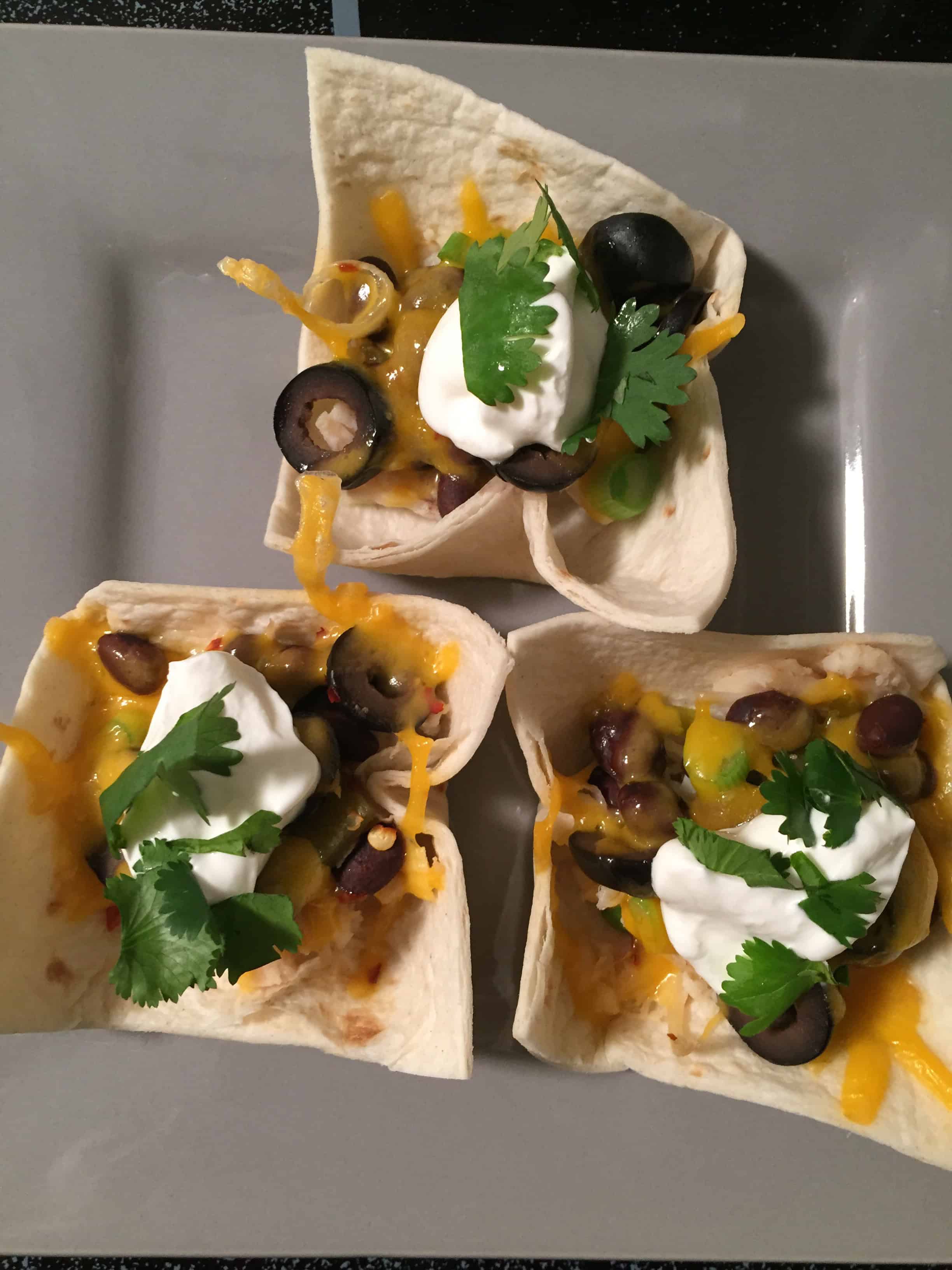 Mini Chicken Taco Cups