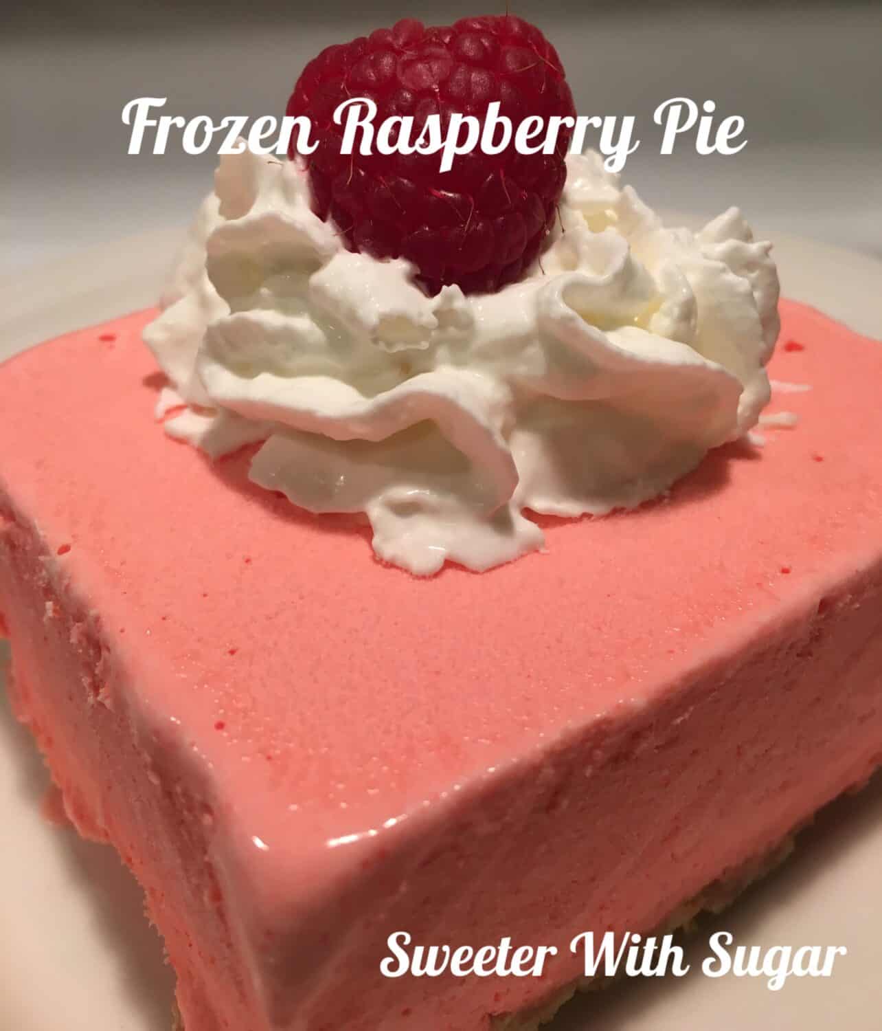 Frozen Raspberry Pie