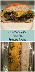 Cheeseburger Stuffed French Bread
