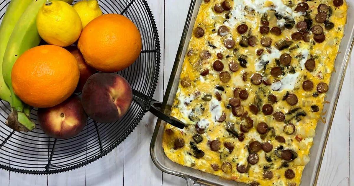 Three Cheese Italian Pasta Bake