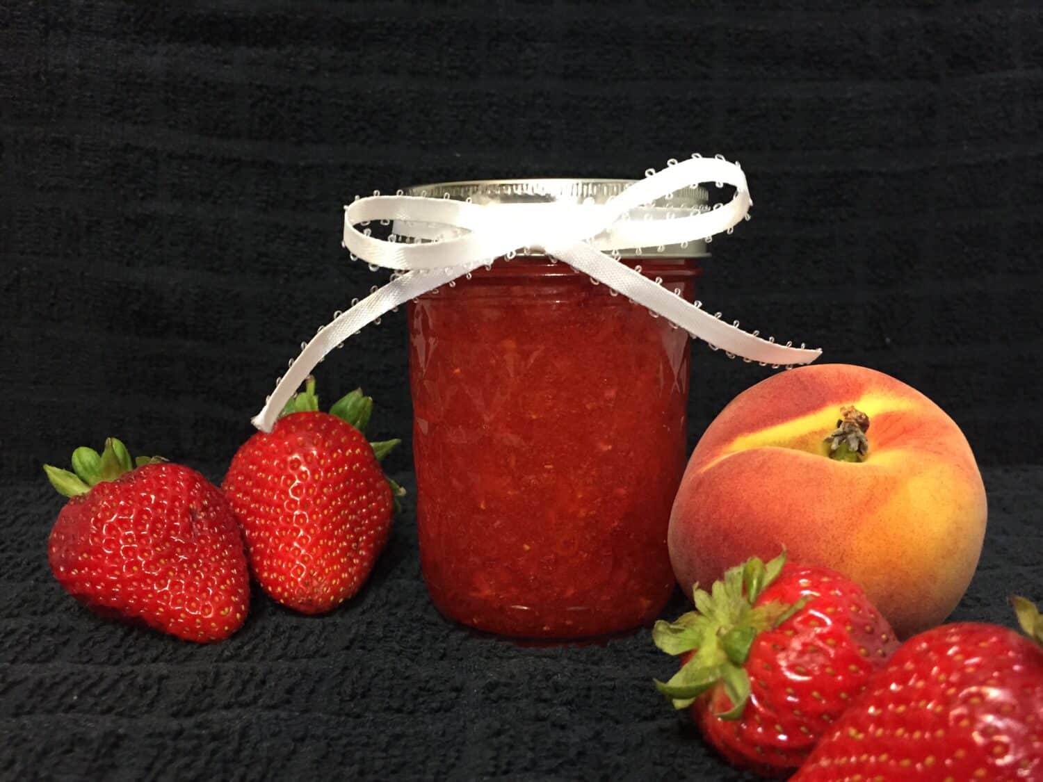 Strawberry Peach Freezer Jam