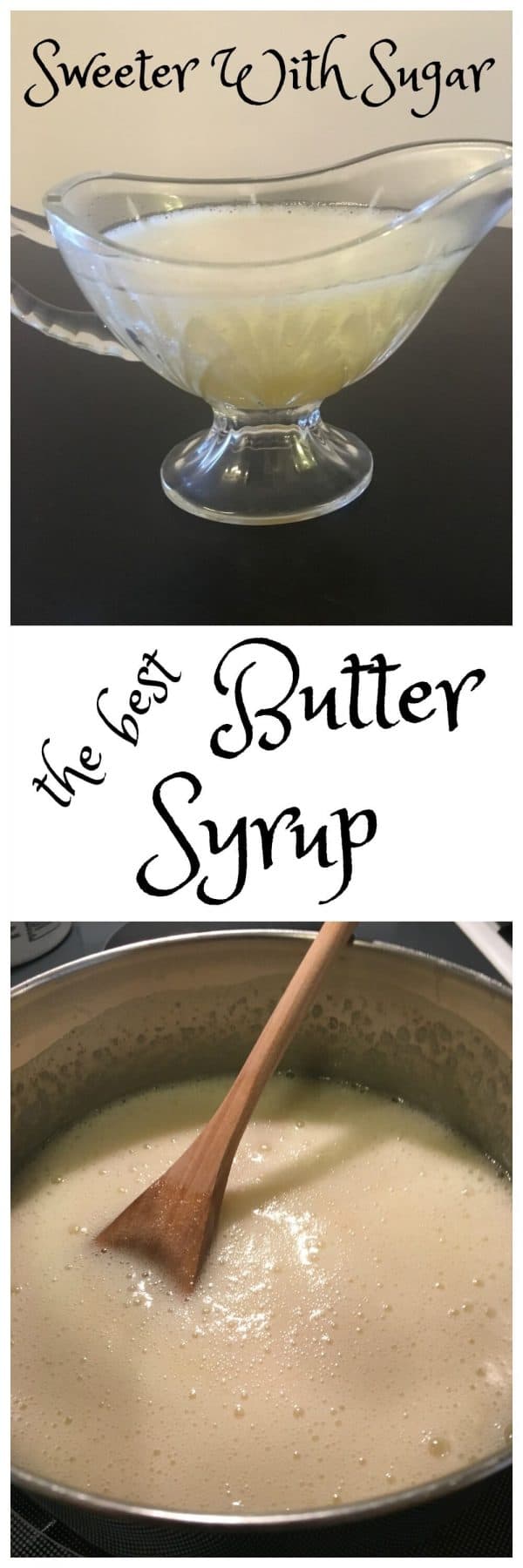 Butter Syrup