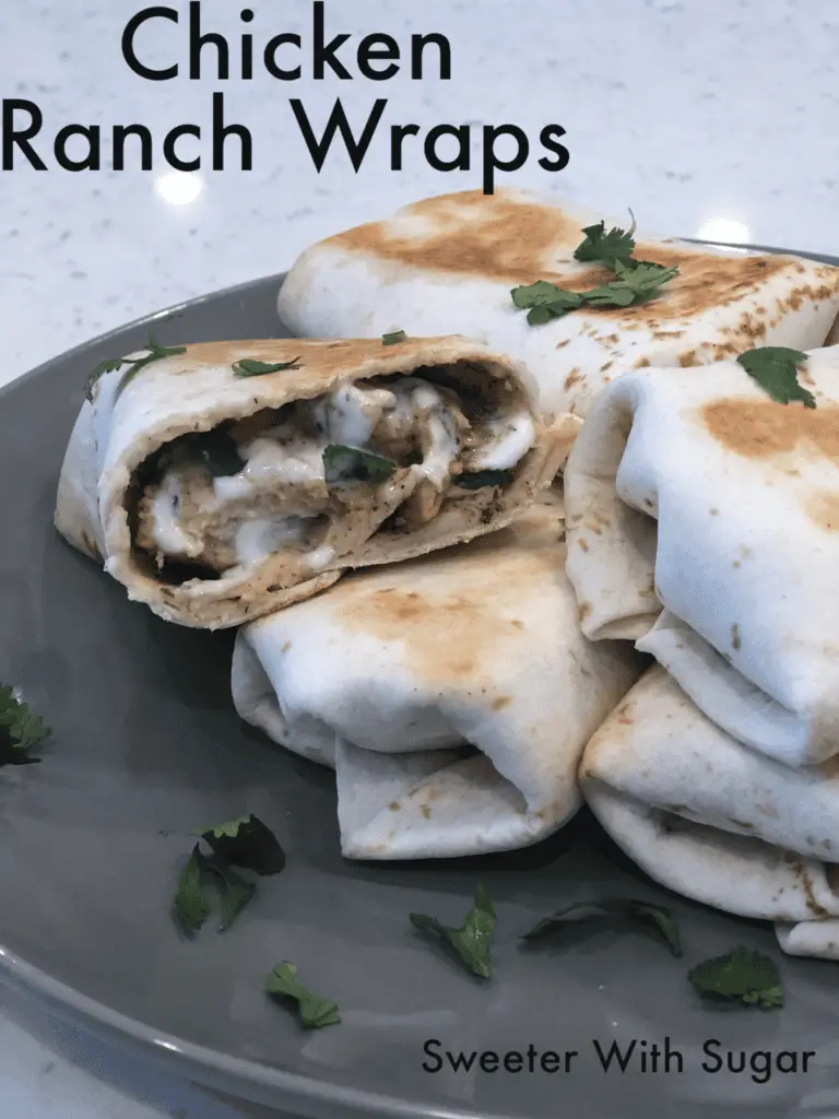 Chicken Ranch Wraps