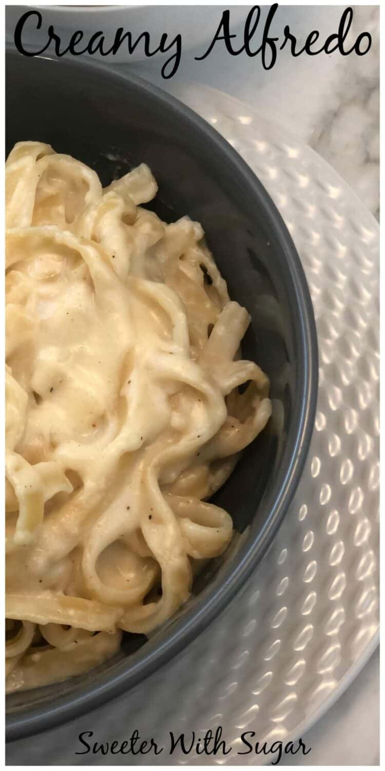 Creamy Alfredo Sauce