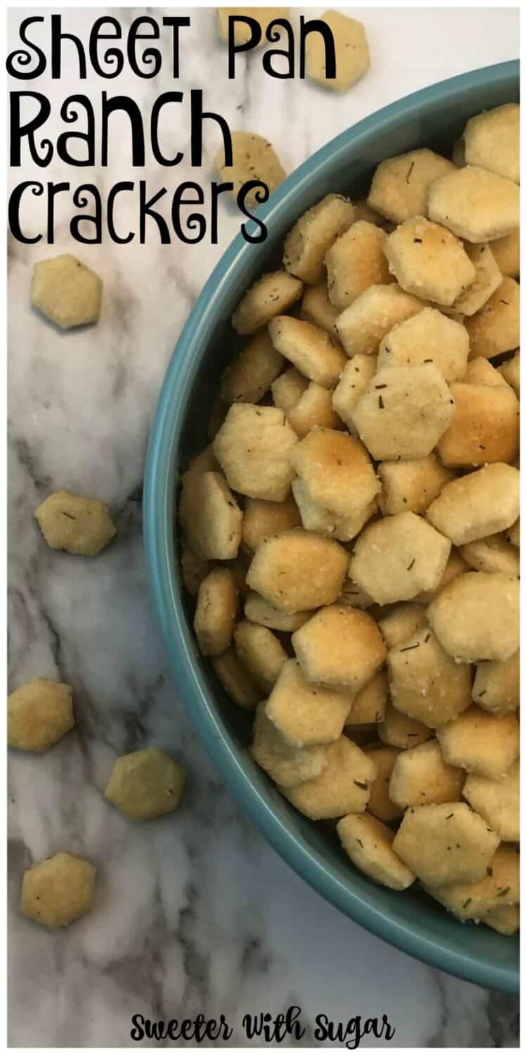 Sheet Pan Ranch Crackers