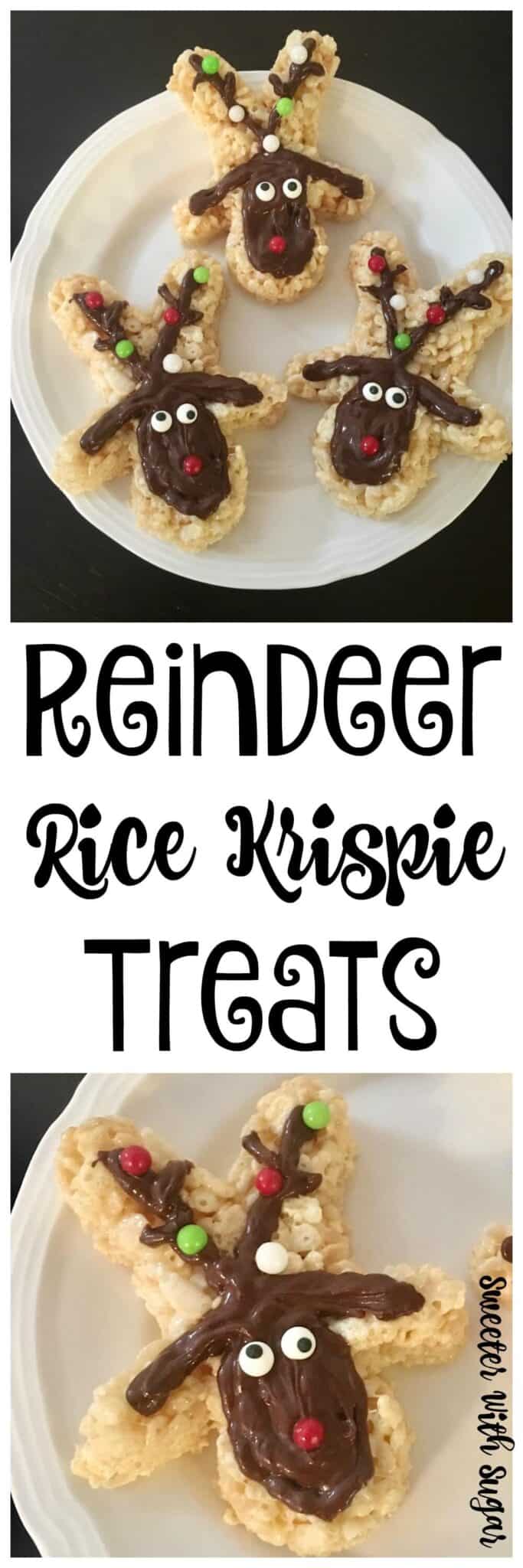 Reindeer Rice Krispie Treats