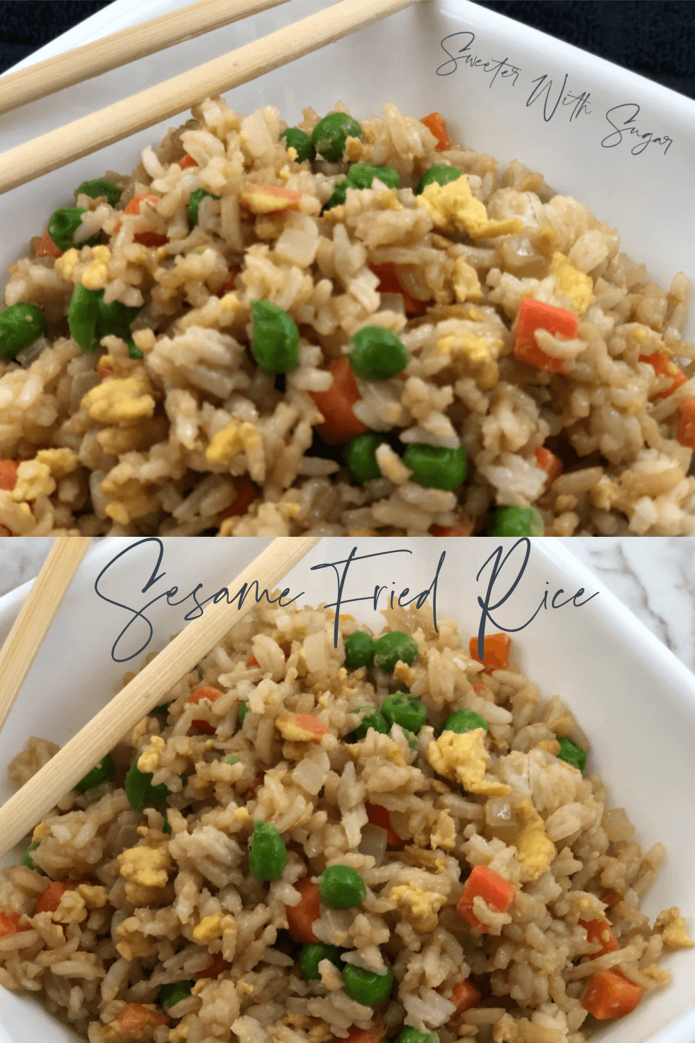 The Best Sesame Fried Rice