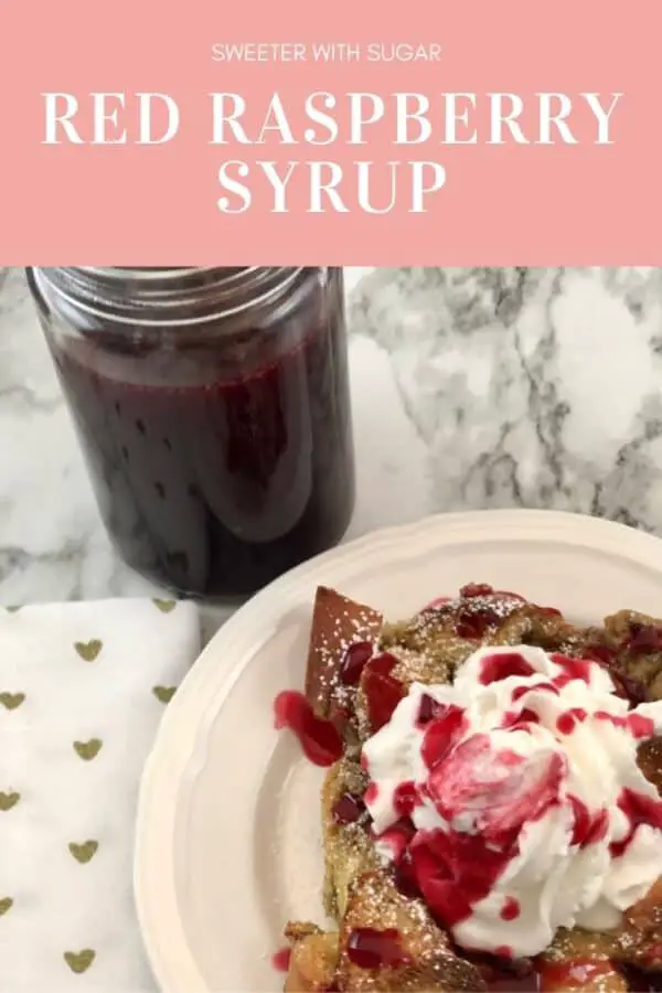 Red Raspberry Syrup