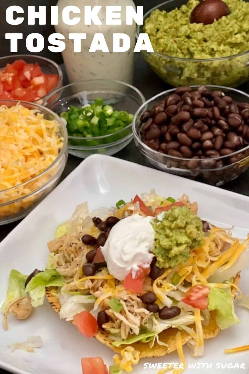Chicken Tostada