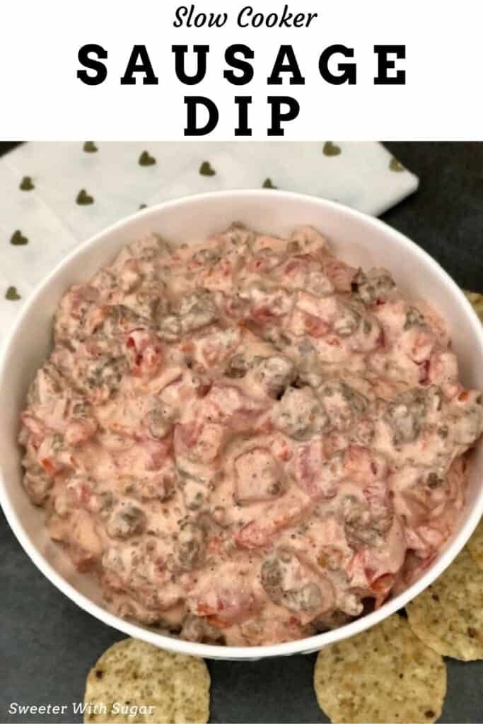 The BEST Sausage Dip