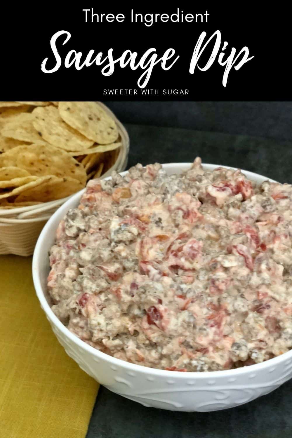 The BEST Sausage Dip