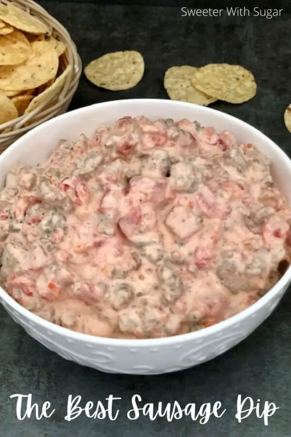 The BEST Sausage Dip