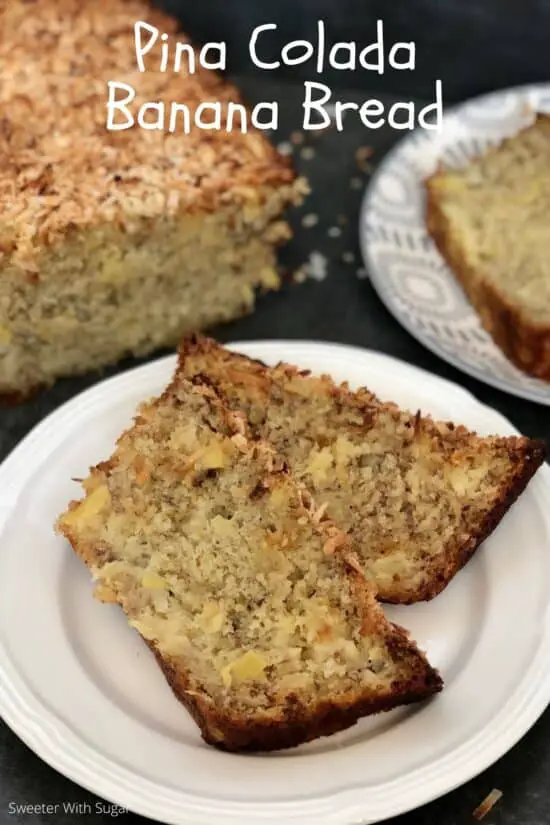 Pina Colada Banana Bread