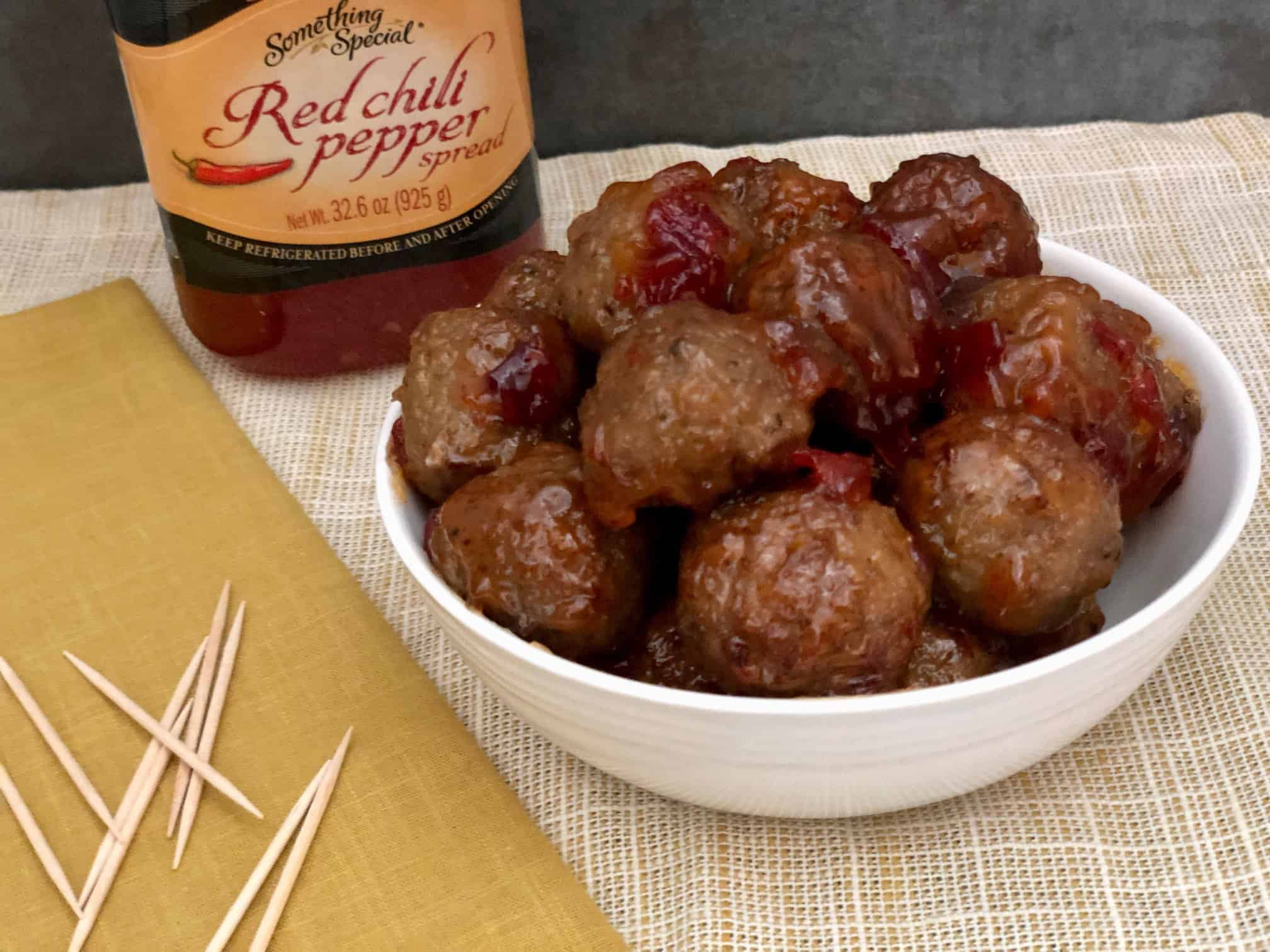 Red Chili Pepper Meatballs