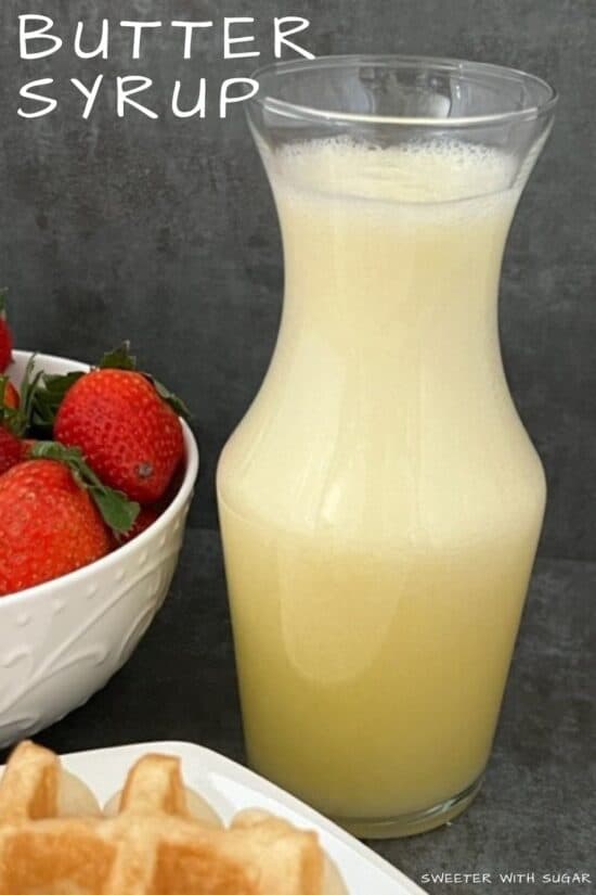 Butter Syrup