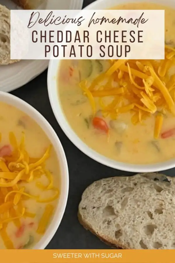 Cheddar Cheese Potato Soup