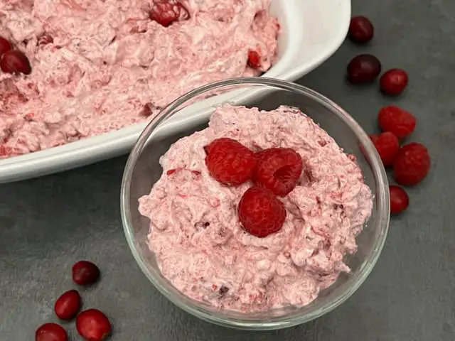 Cranberry Raspberry Jell-O Salad