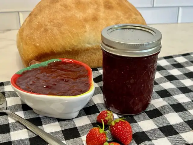 Homemade Strawberry Jam-Small Batch-No Pectin-Less Sugar