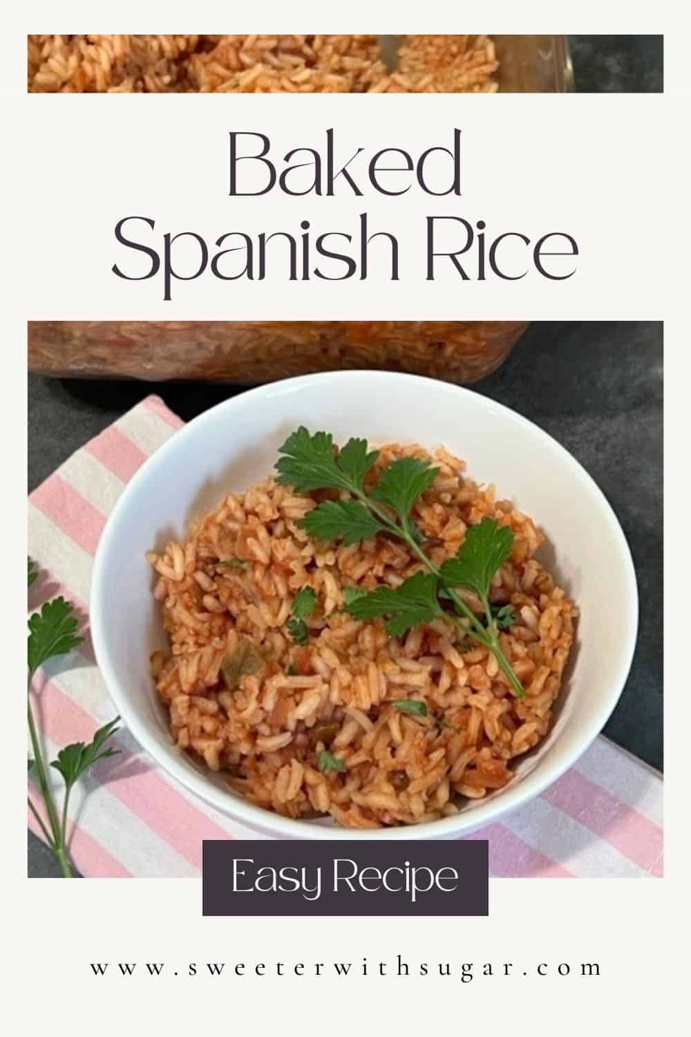 Baked Spanish Rice