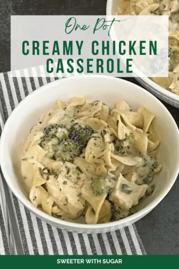 One Pot Creamy Chicken Casserole