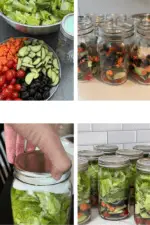 Easy Vacuum Sealed Salad Prep