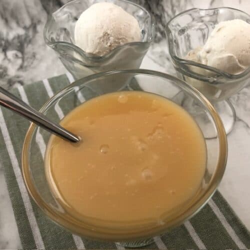 Homemade Caramel Topping